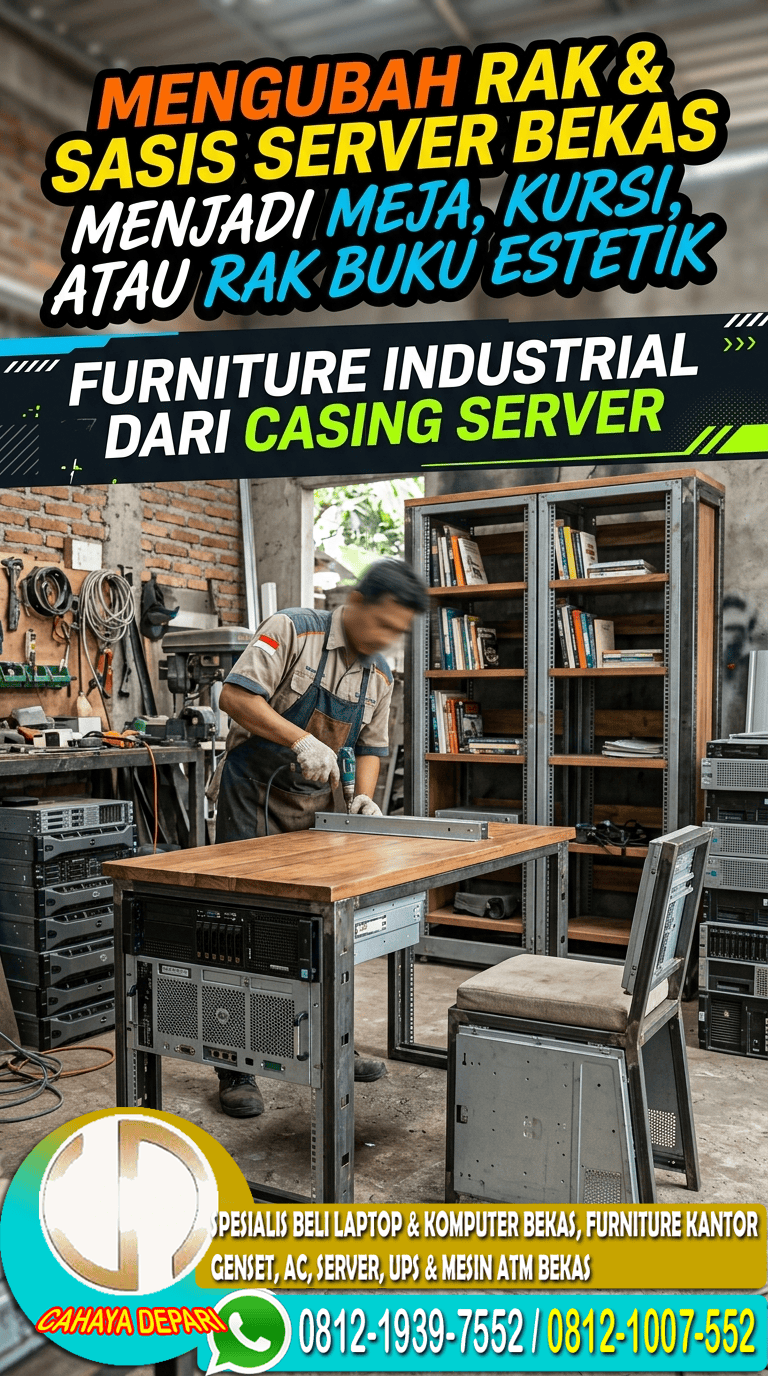 "IDE BISNIS/USAHA BARU - Mengubah rak dan sasis server bekas menjadi ...